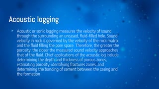 Subsurface investigation of groundwater | PPTX