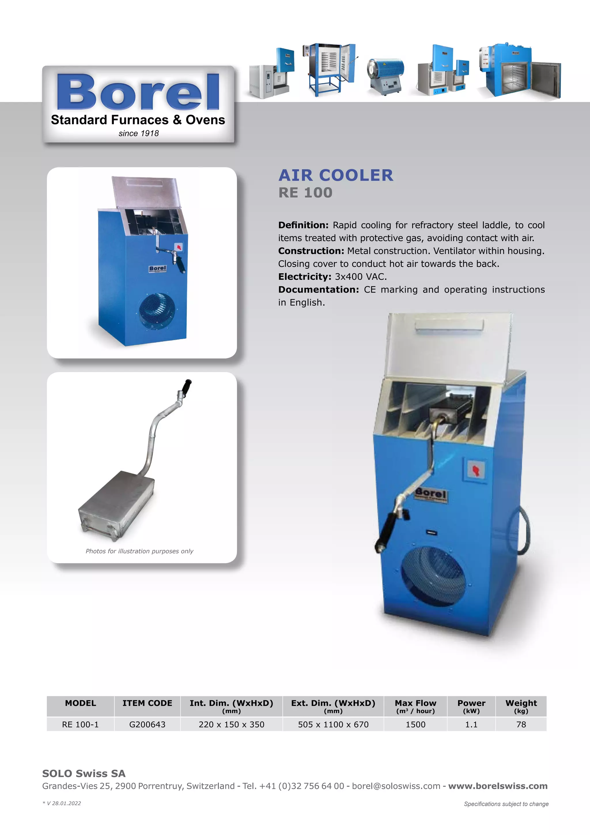 Air cooler 100°C | PDF
