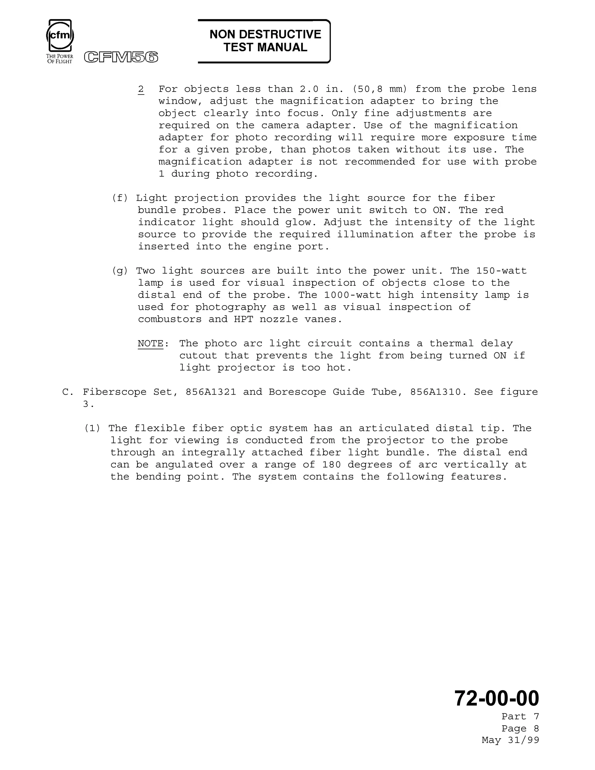 BORESCOPE INSPECTION for engins CFM56.pdf