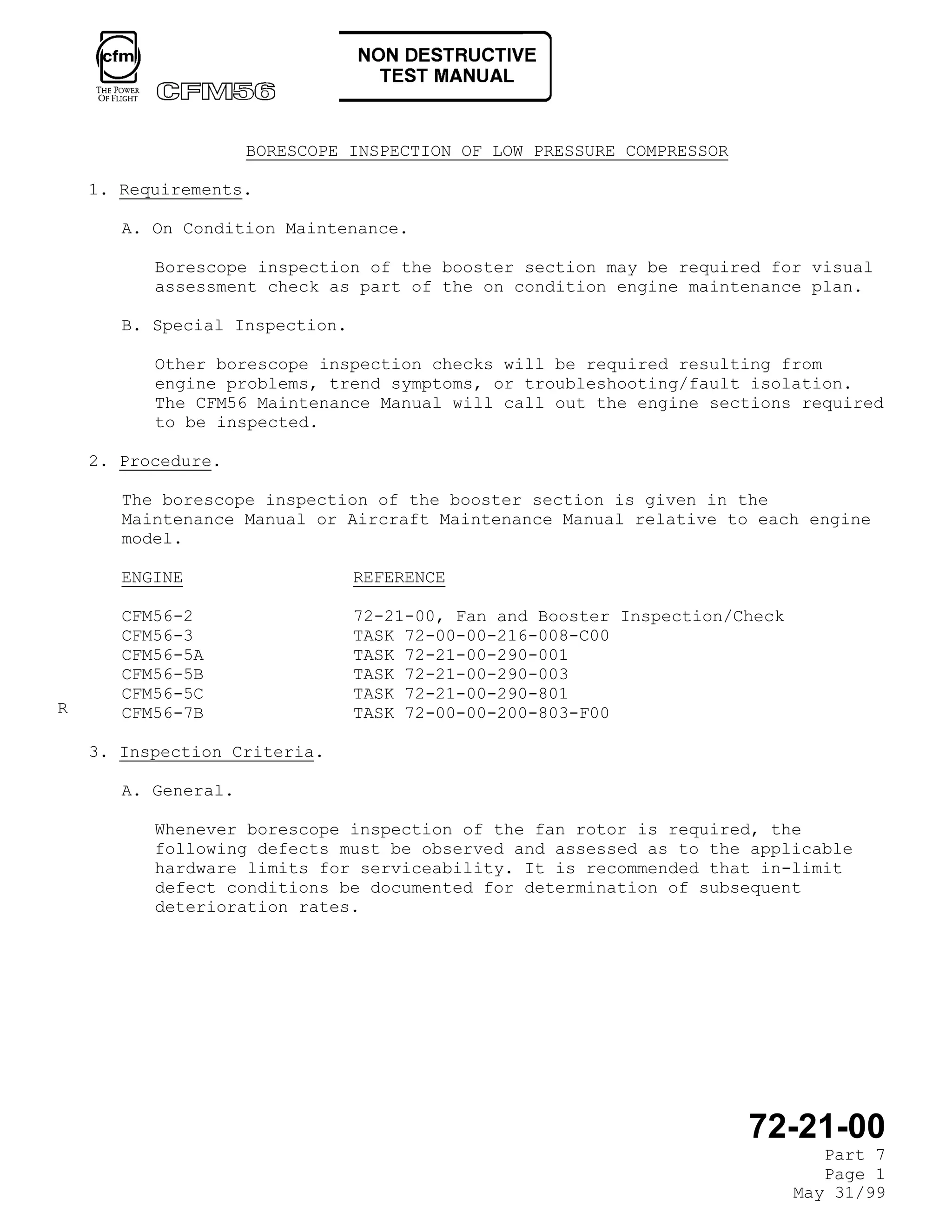 BORESCOPE INSPECTION for engins CFM56.pdf