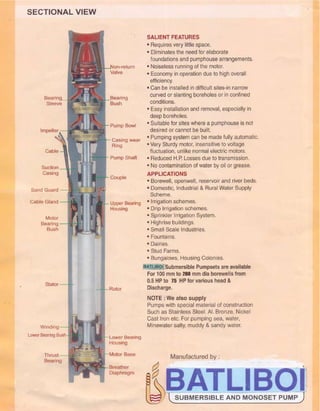 Borewell submersible pumps | PDF