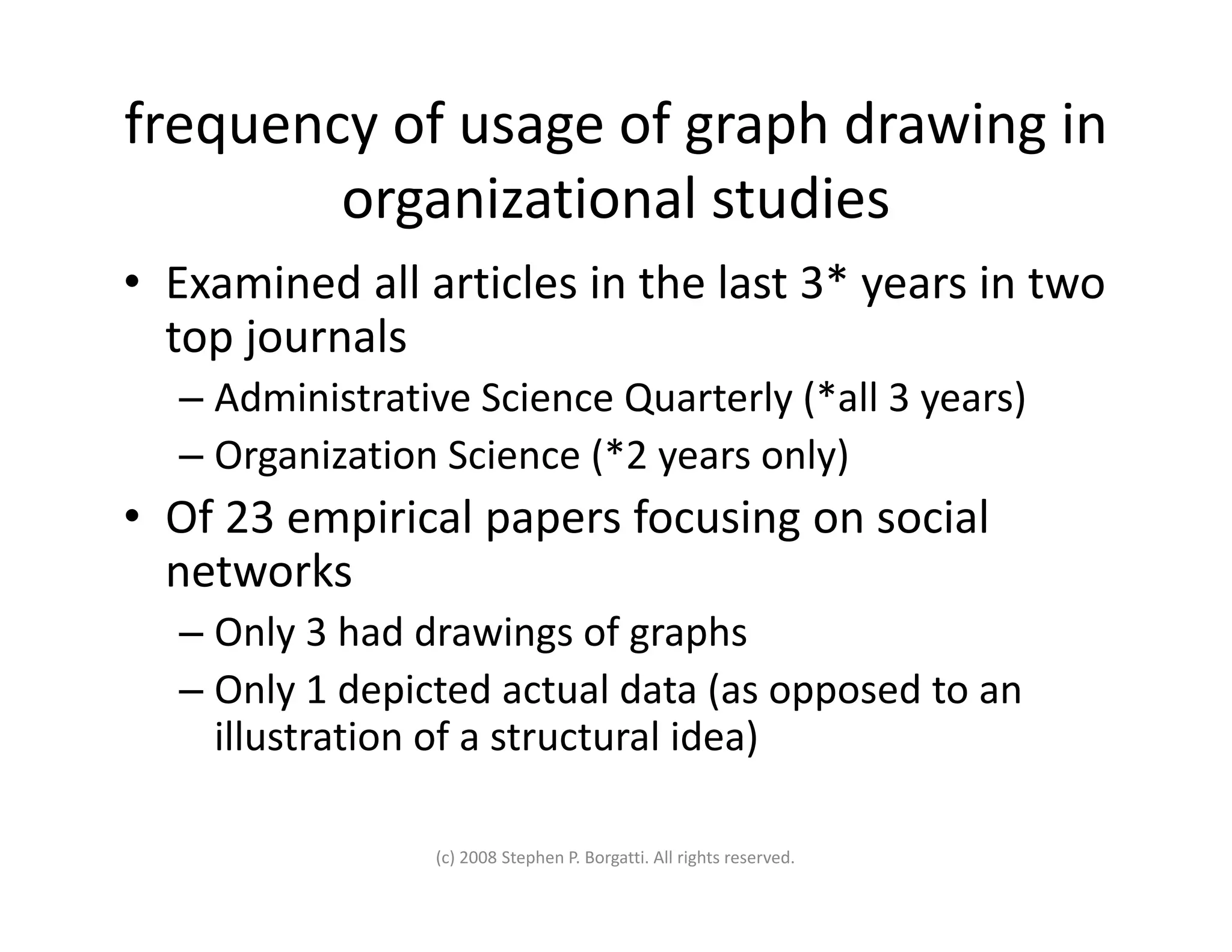Borgatti dagstuhl 2008 presentation 2c | PPT