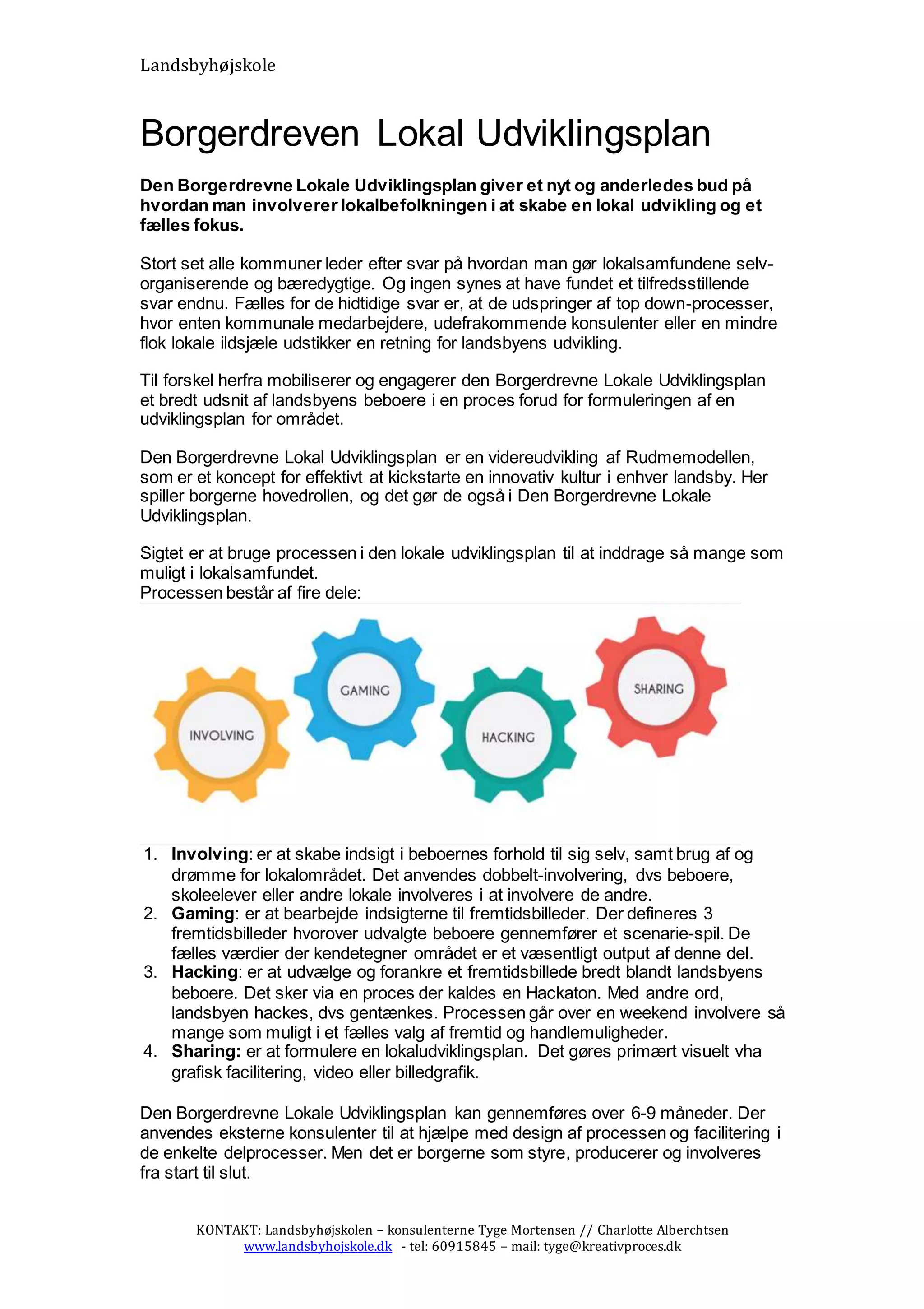 Borgerdreven Lokal Udviklingsplan | PDF