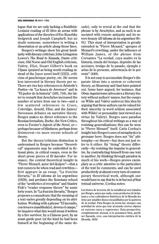 Borges, averroes, aristotle, by daniel balderston | PDF