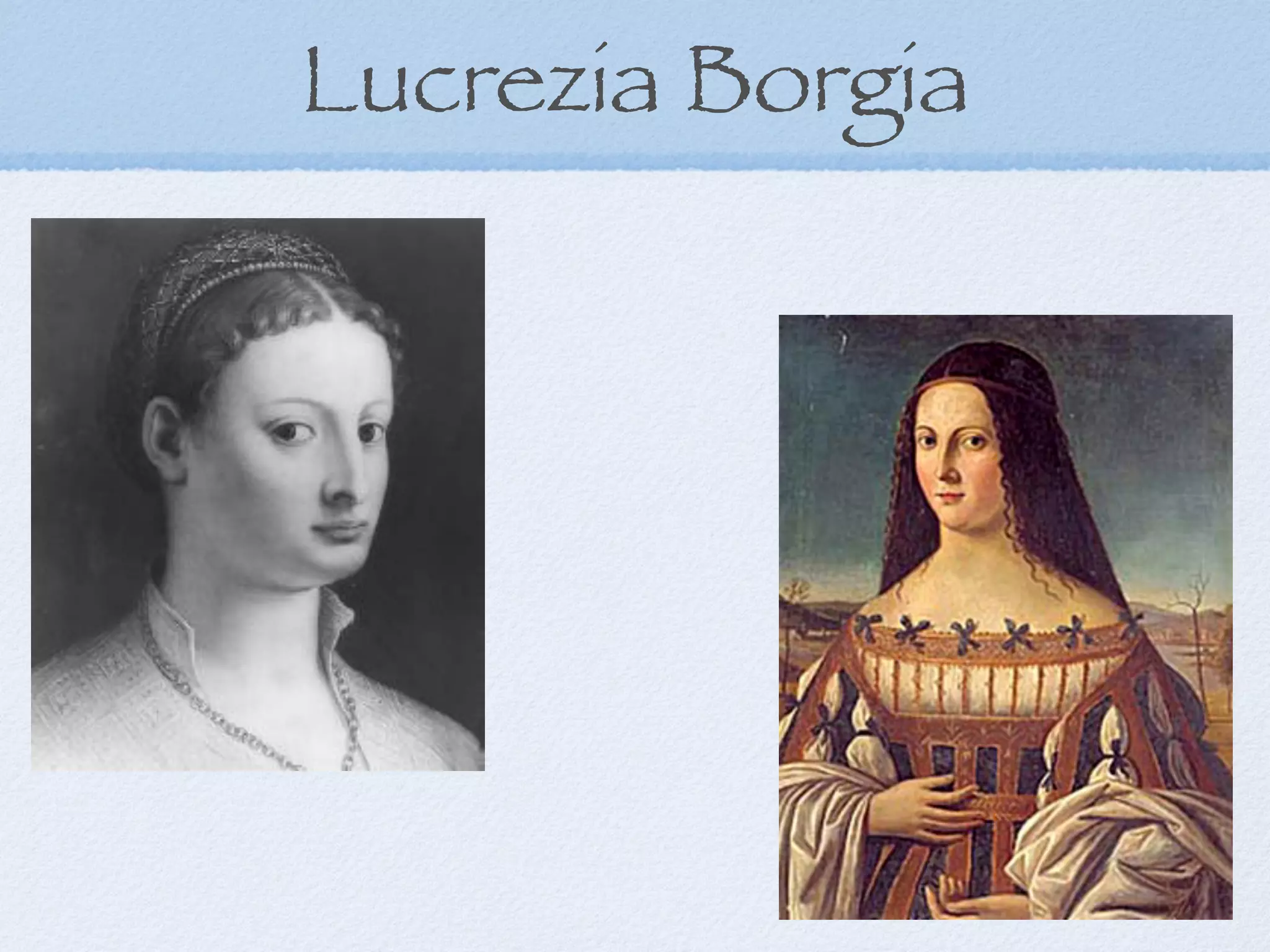 Borgia family | KEY