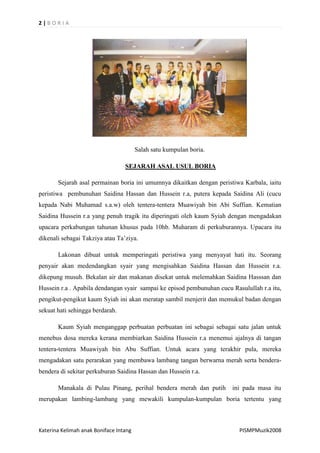 Permainan Boria | PDF