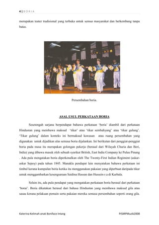 Permainan Boria | PDF