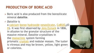 Boric Acid & Hydrobromic Acid.pptx