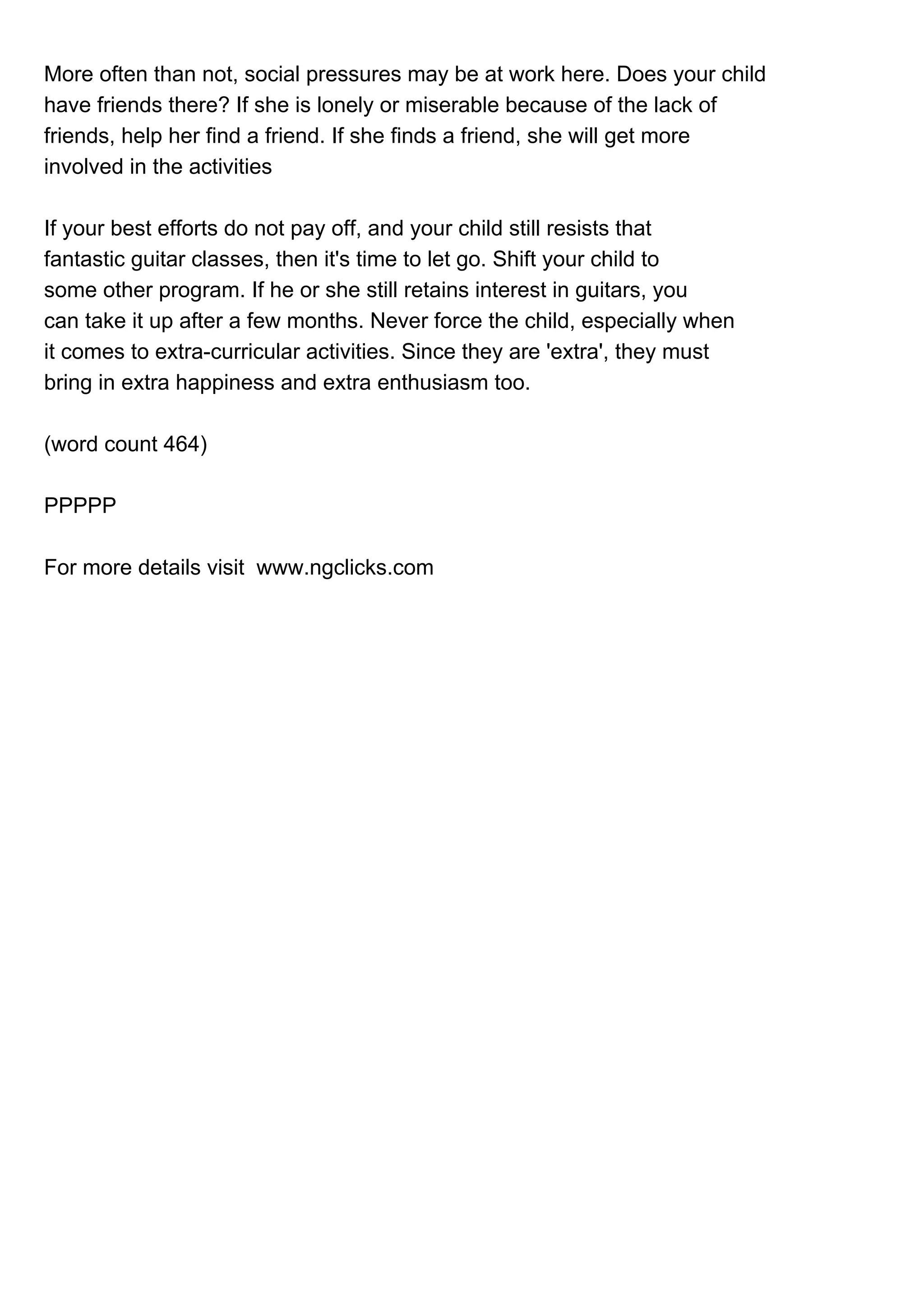 Boring after-school-activities-464 | PDF