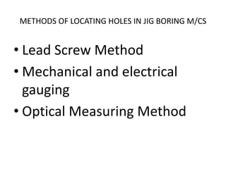 Boring machine 131903 manufacturing process | PPTX