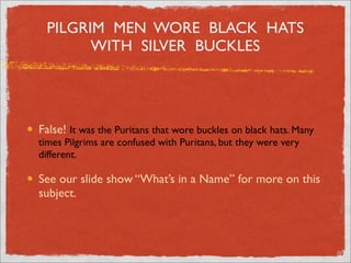 Thanksgiving quiz that reaches beyond the edges of myth and is "Boring ...