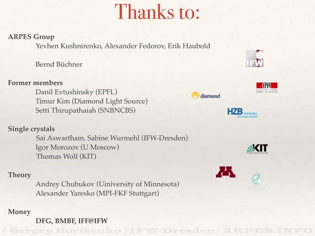 Nematicity in iron-based superconductors from ARPES | PPT