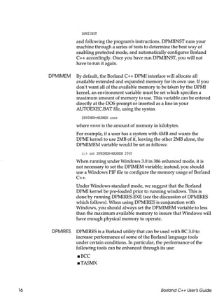 Borland c++ version_3.0_users_guide_1991 | PDF