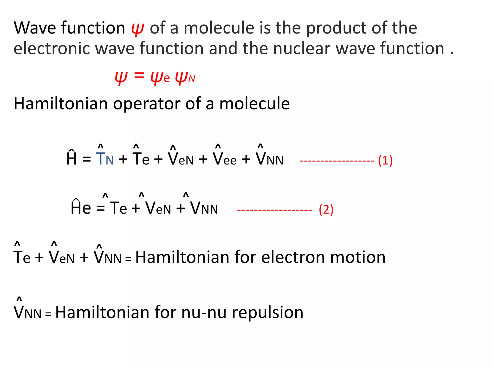 Born-Oppenheimer approximation.pptx
