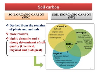 soil organic carbon- a key for sustainable soil quality under scenario ...