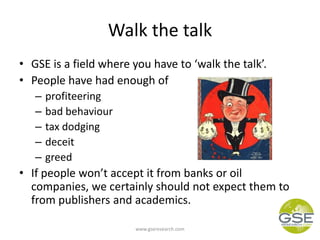 Born Digital - GSE Research presentation | PPT