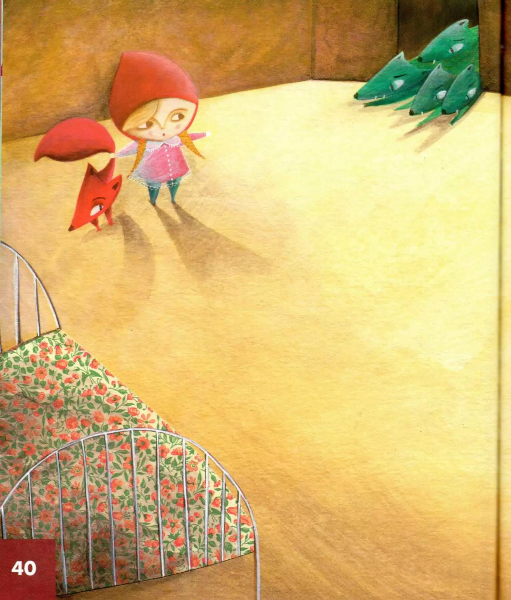 CUENTO: LOBO ROJO Y CAPERUCITA FEROZ | PDF