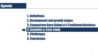 Born global entrepreneurship | PPTX