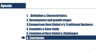 Born global entrepreneurship | PPTX
