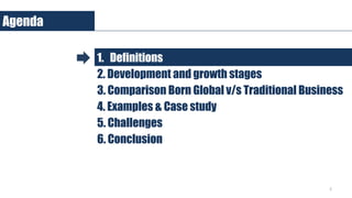 Born global entrepreneurship | PPTX