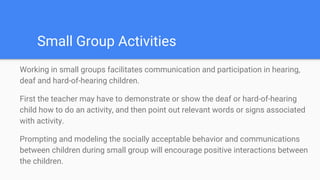 Born with a hearing loss | PPT