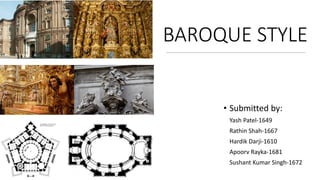 Boromini bernini(baroque style) | PPTX