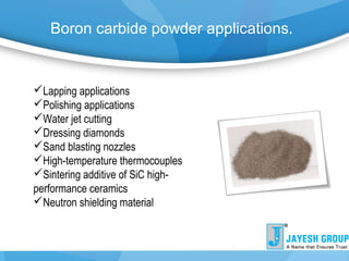 Boron Carbide Powder | PPT