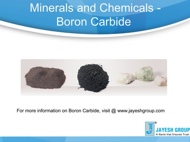 Boron Carbide Powder | PPT