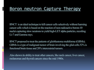 Boron chemistry and application | PPTX