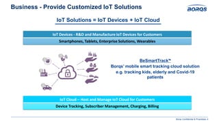 Borqs Technologies Presentation 2021 | PDF | Internet | Computing