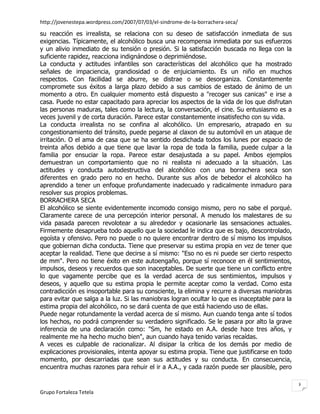 Borrachera seca y mas | PDF