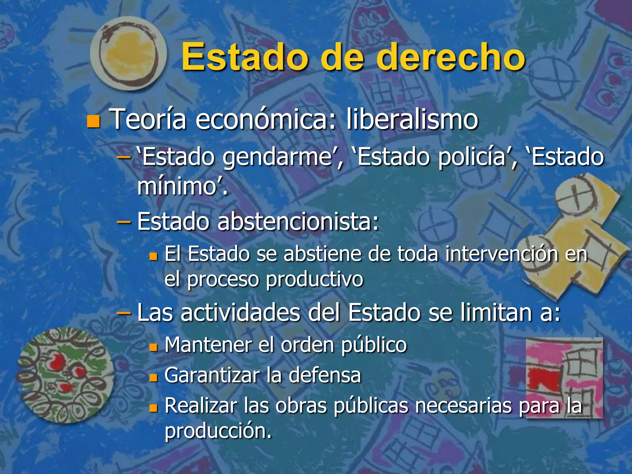 Tipos de Estado (absolutista, de derecho y social de derecho) | PPTX