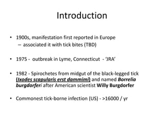 Borrelia by aseem | PPTX