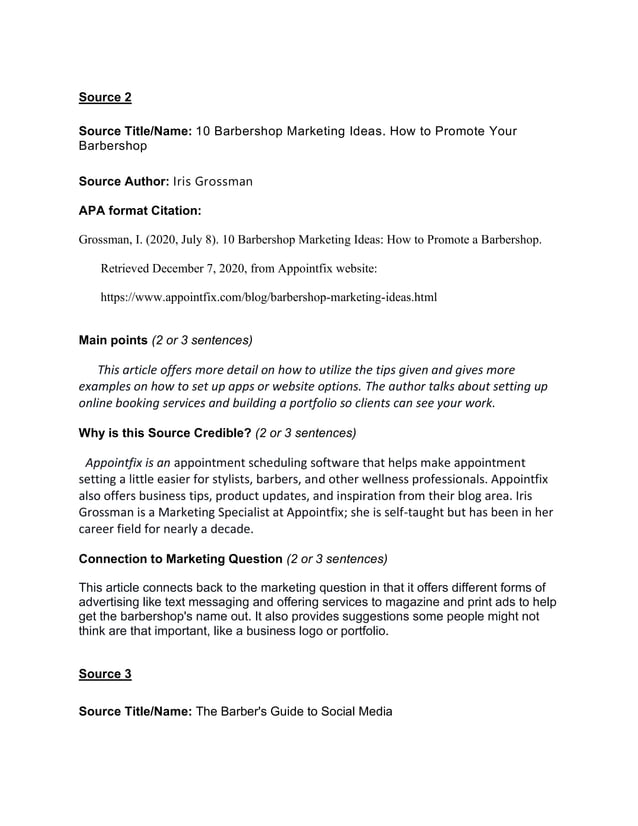 Josette Borrero Secondary Research Project | PDF