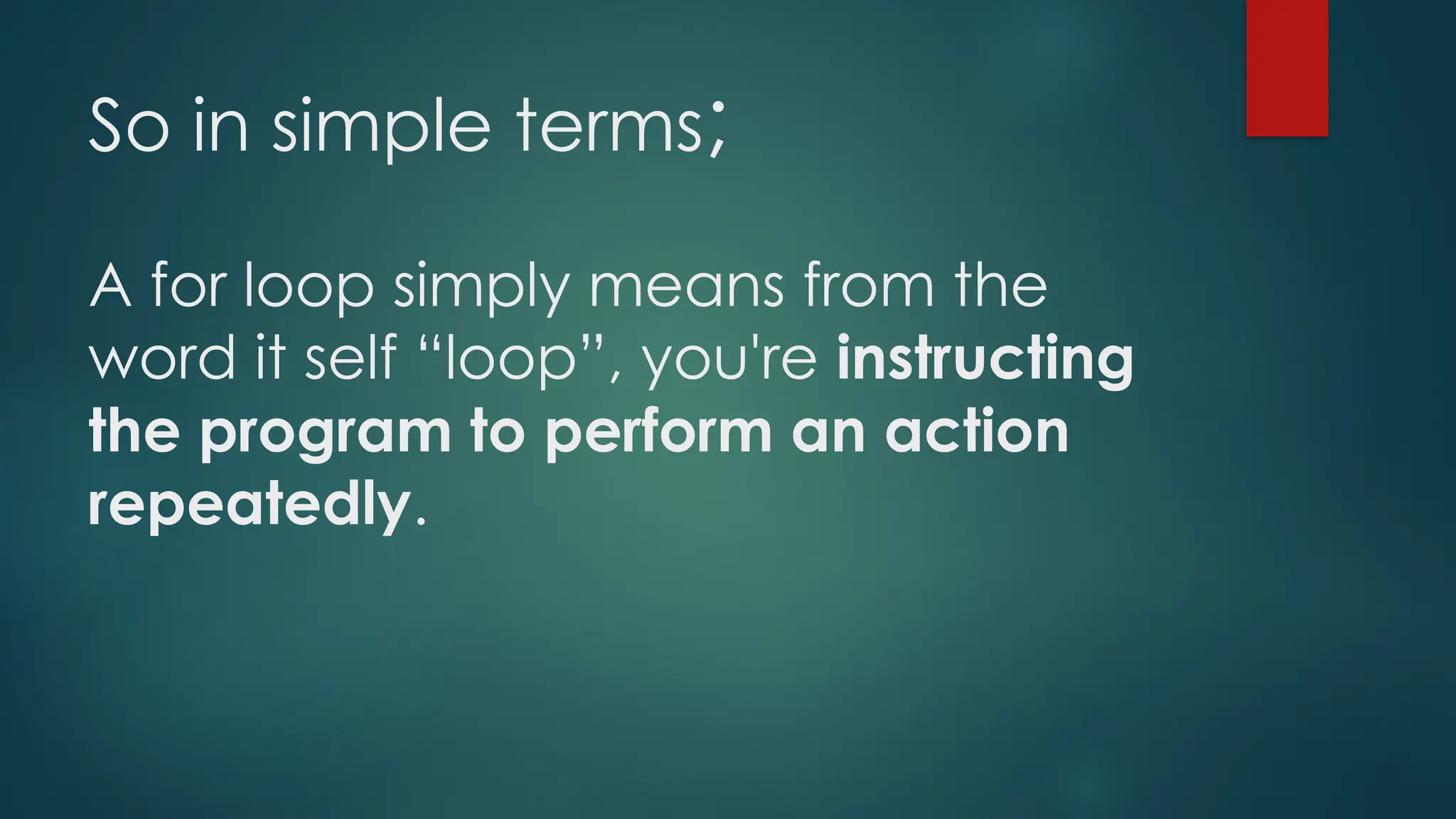 FOR LOOP TOPIC(syntax, flow diagram and examples).pptx