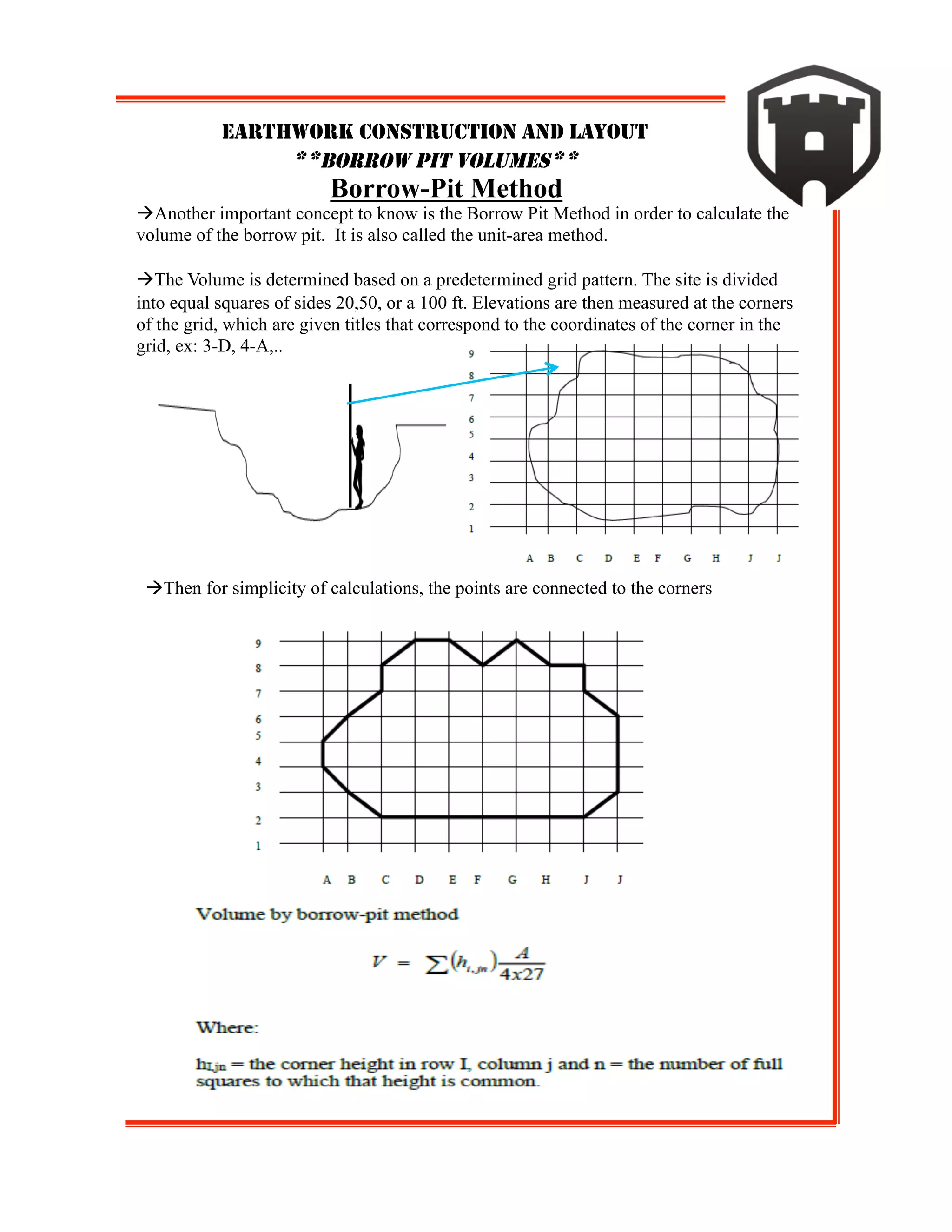 Borrow pit-volumes | PDF