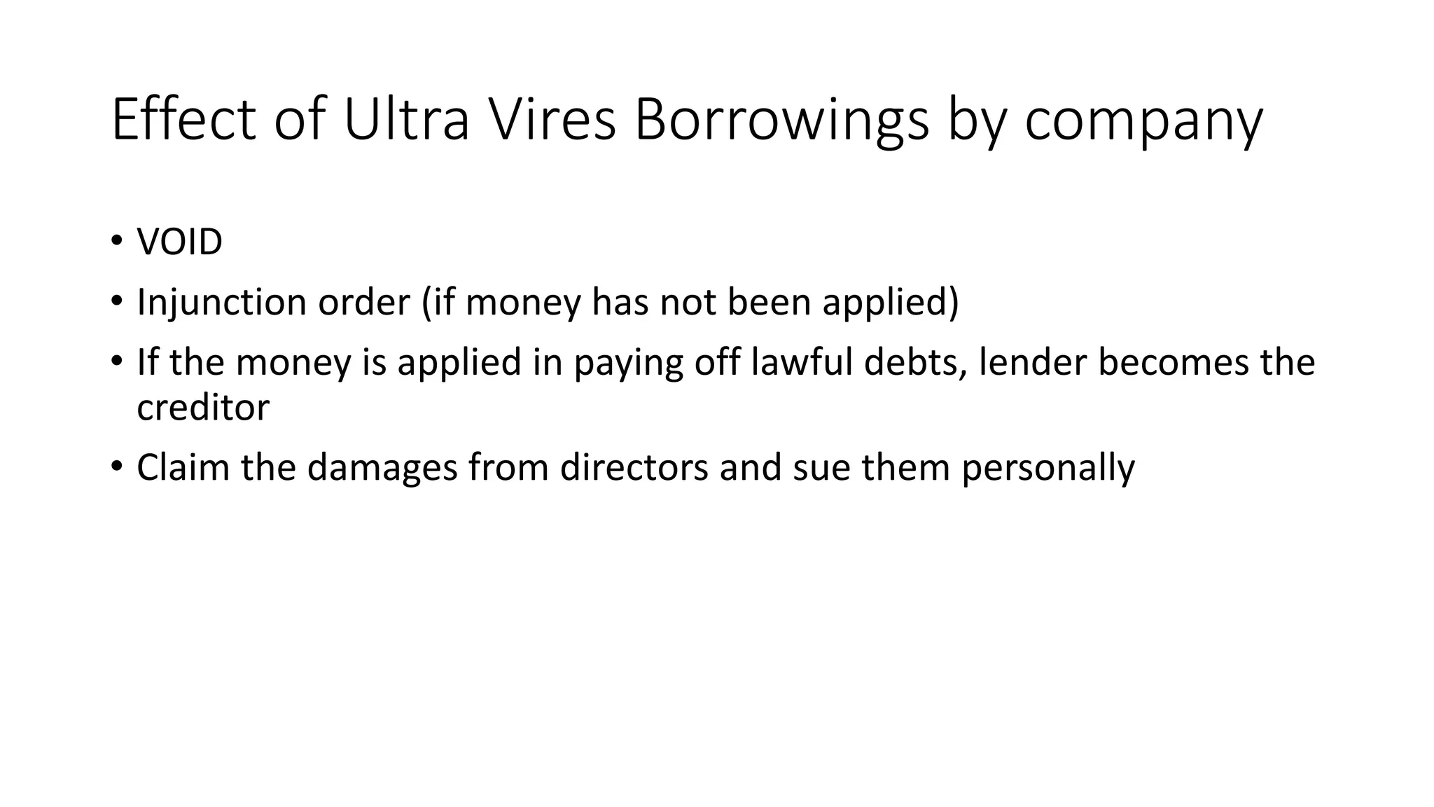 borrowing Powers of the compnay.pptx | Business Accounting & Finance ...