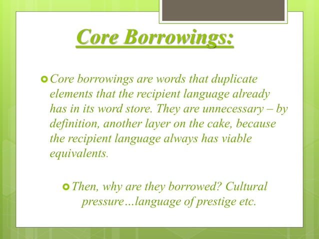 Borrowing and its types | PPTX