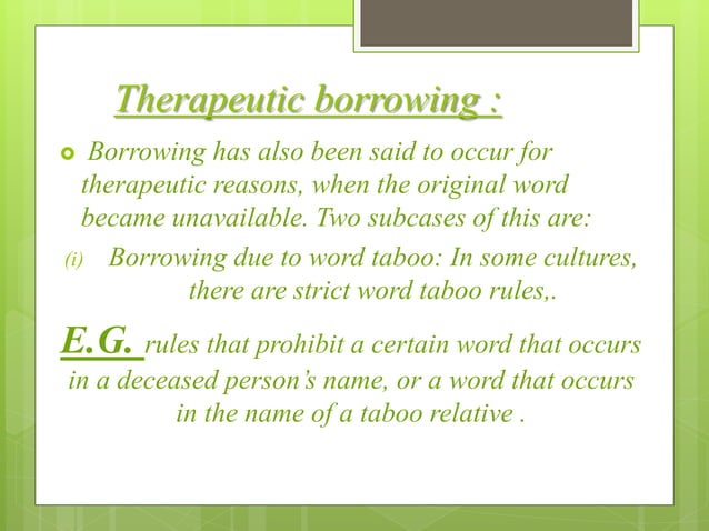 Borrowing and its types | PPTX