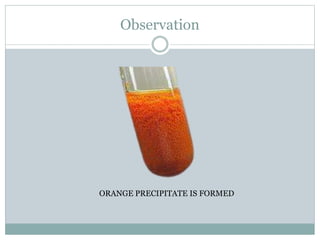 Borsche’s test | PPTX | Chemistry | Science