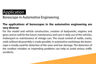 “Borescope” - An Inspection Device to Reach Every Crevice | PDF