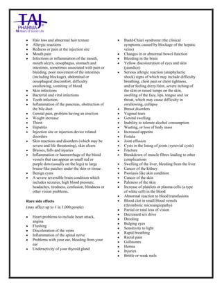 Bortezomib for Injection 1mg/2mg/3.5mg Taj Pharma PIL | PDF
