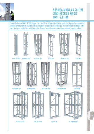 Boruida construction hoists | PDF