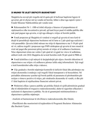 Borxhi publik dhe deficiti buxhetor ne Shqiperi | DOCX