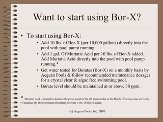 Bor X Presentation | PPT