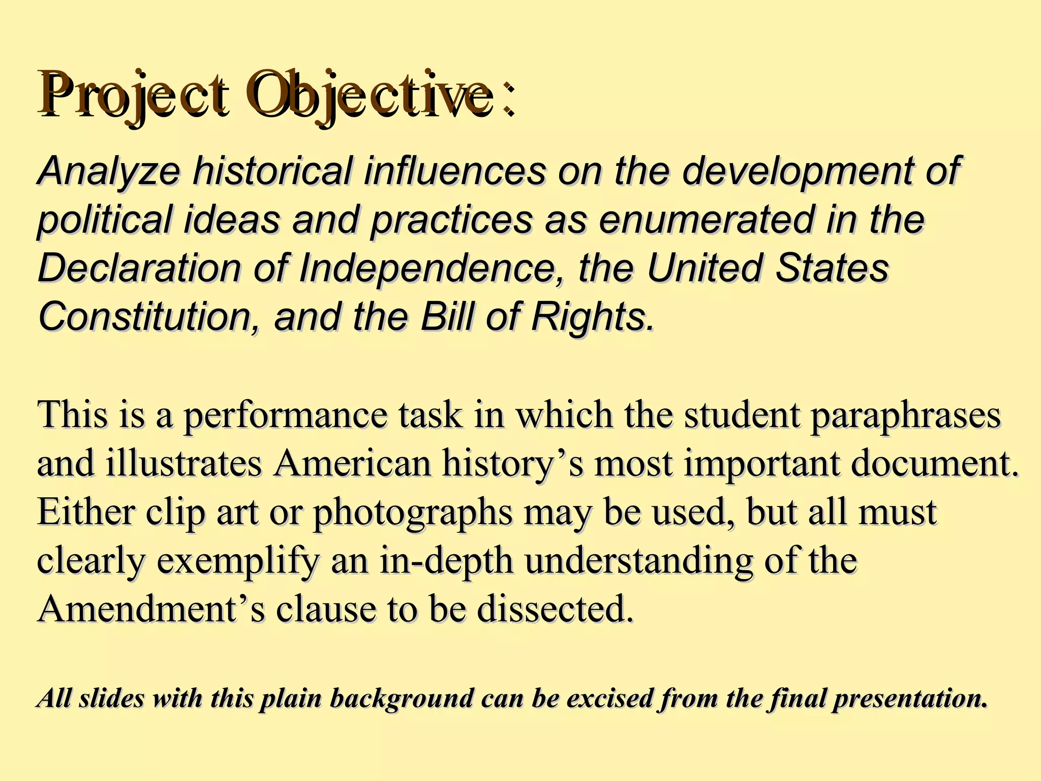 Bill of Rights | PPT