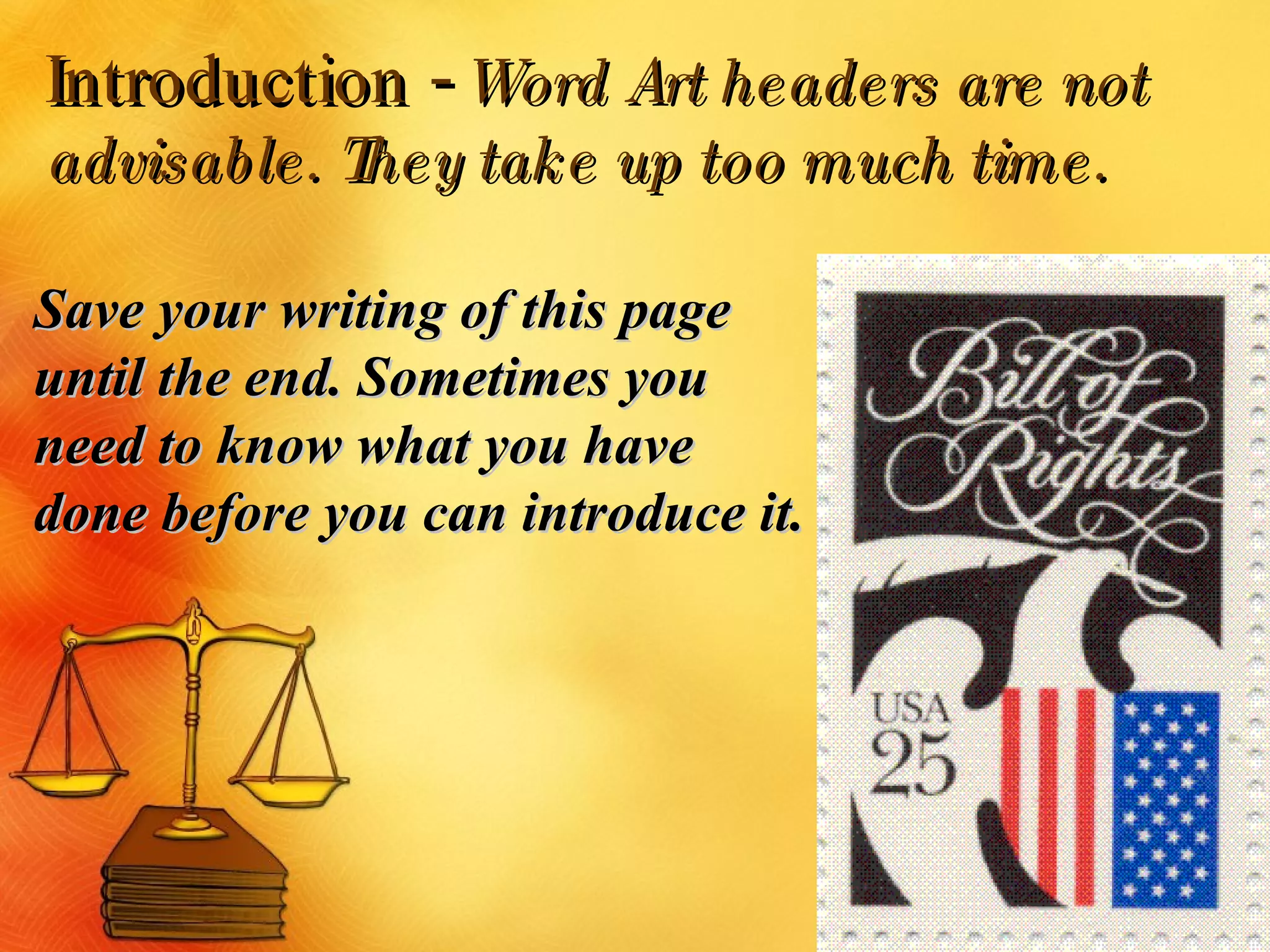Bill of Rights | PPT