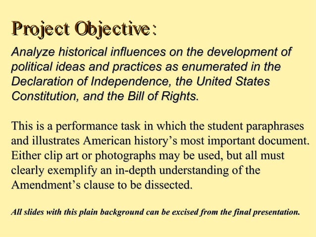 Bill of Rights | PPT