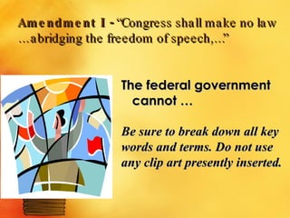Bill of Rights | PPT