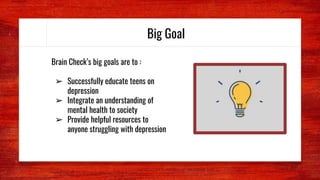 2019 Ambassador Leaders Community Action Plan - Brain Check | PPT